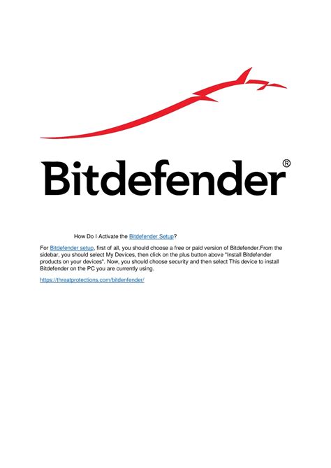 Ppt How Do I Activate The Bitdefender Setup Powerpoint Presentation
