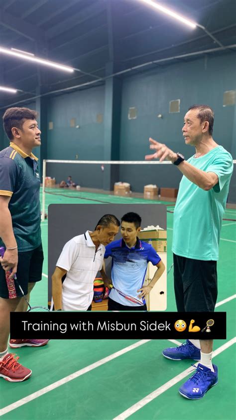 Consistency With Misbun Sidek 😍😳💪🏸 Badminton Badmintonindonesia