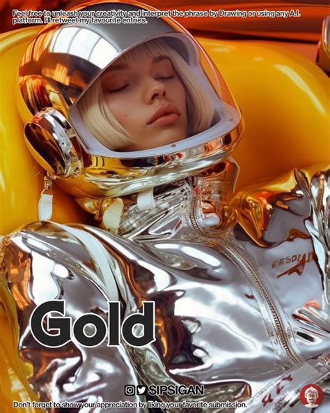 Prompt Art Challenge Gold Feel Free To Unleash Your Creativity And