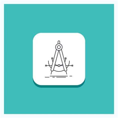 Round Button For Precision Accure Geometry Compass Measurement Line