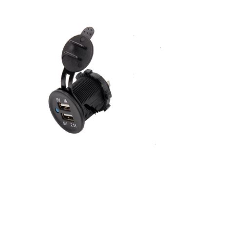 Panel Mount Dual USB Socket V Brian Ward Marine Equipment