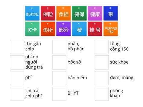 [chapter 6] Unit 1 Part 1 Match Up