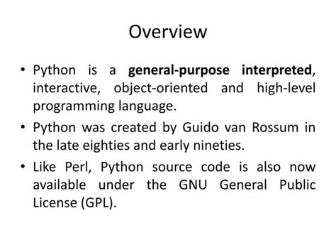 Python Introductionppt