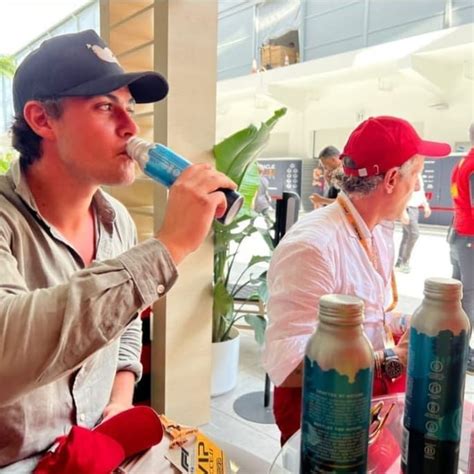 Lapo Elkann And His Step Son