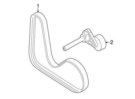 06J-903-133-D - Accessory Drive Belt Tensioner Assembly 2008-2018 Audi ...