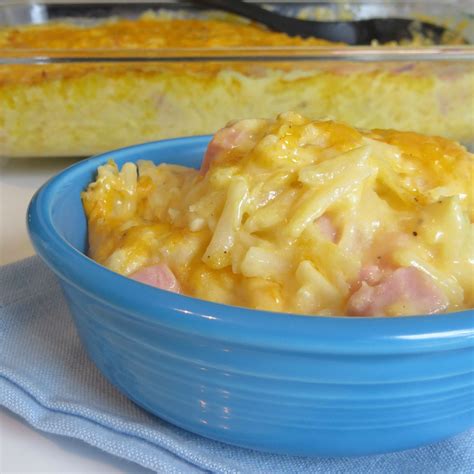 Ham Hash Brown Breakfast Casserole Written Reality
