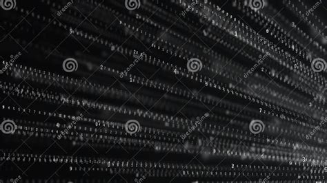 Binary Code Abstract Technology Background Big Data Coding Or Hacker Concept Binary Code