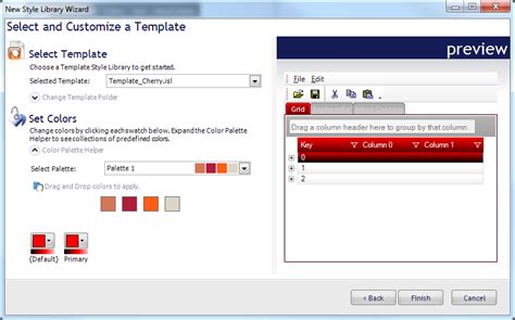 Creating A Style Library From A Template Infragistics Windows Forms™ Help