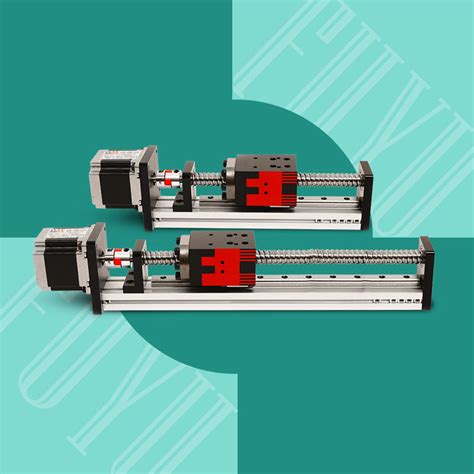 Linear Module Ball Screw Actuator Motorized Rail Guide Linear Assembly And Linear Motion Guide