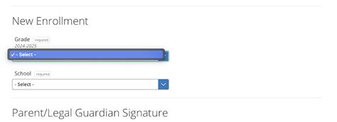 Unable To Select Grade For New Enrollment Powerschool Community