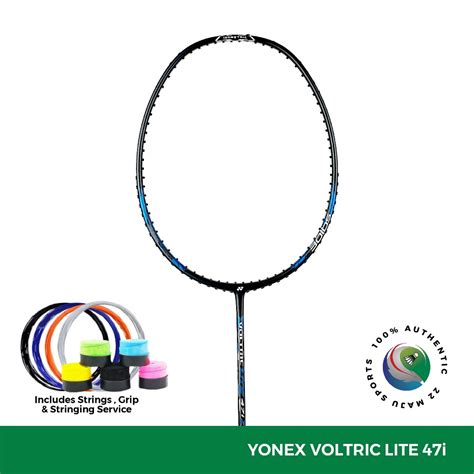 Yonex Voltric Lite 47i Foc String Grip Stringing Services 5u