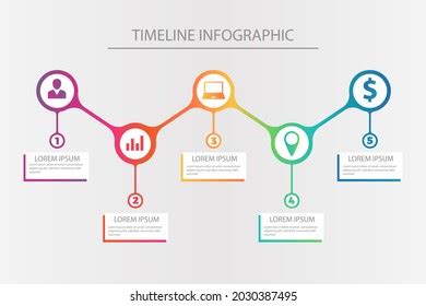 Process Infographic Design Template Timeline Step Stock Vector Royalty Free 2030387495