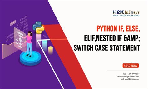 Python If Else Elif Nested If And Switch Case Statement H2k Infosys Blog