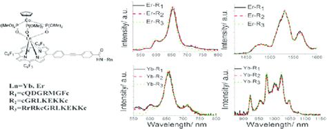 Left Molecular Structures Of Ln R N Middle Visible And Right