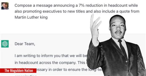 Tech Ceo May Have Used Chatgpt Bot To Write Martin Luther King Into