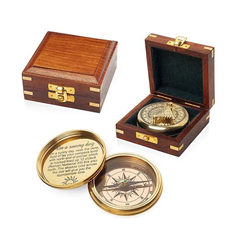 Компас с солнечными часами (19 фото)