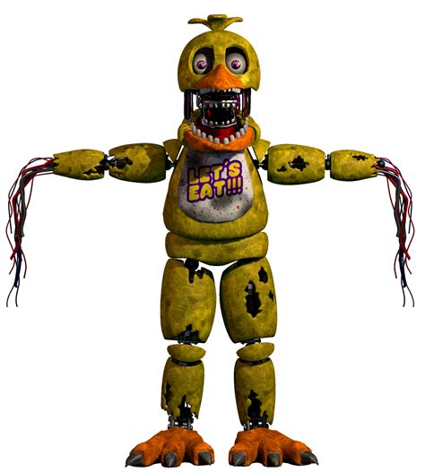 Fnaf2sfm Withered Chica By Zoinkeesuwu On Deviantart