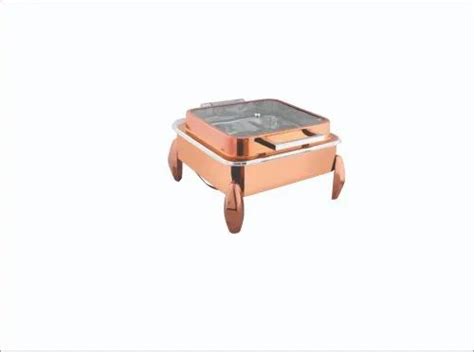 Rose Gold Cheffing Dish At Rs 11500 Chafing Dishes In Ahmedabad Id