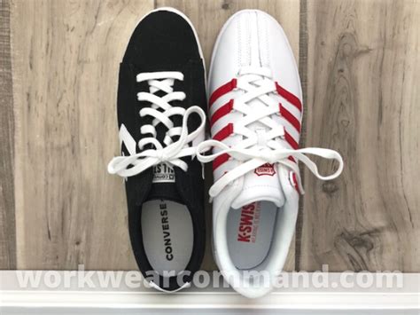K Swiss Sizing Guide W Photos Fit Big Or Small Work Wear Command