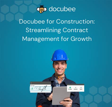 Docubee For Construction Streamlining Contract Management For Growth Docubee