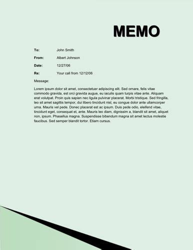 48 Memo Format Templates Artofit
