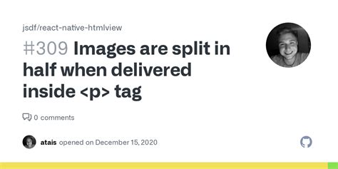 images are split in half when delivered inside tag · issue 309 · jsdf