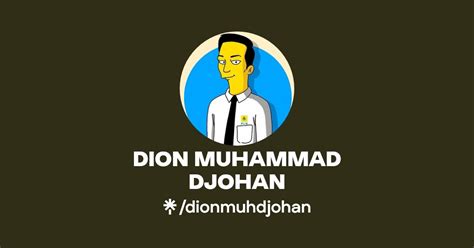 Dion Muhammad Djohan Twitter Instagram Facebook Linktree
