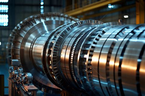 가스 터빈 발전소 기계