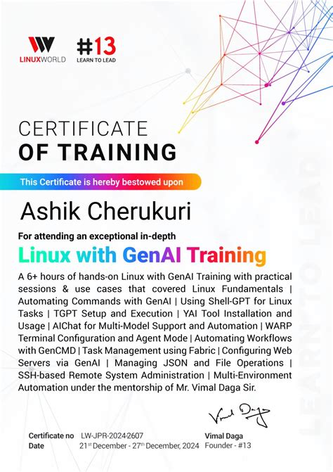 Excited To Share That I Have Successfully Completed Certifications In