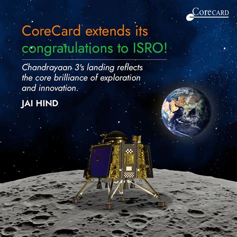 Corecard India On Linkedin Corecardindia Congratulations Isro Proudindians Achivement…