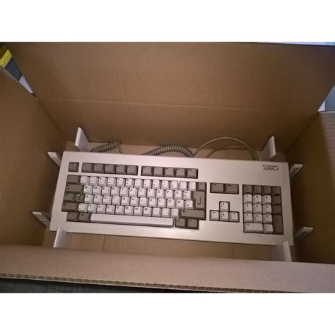 Amiga 4000 Keyboard And Accessories Cardboard