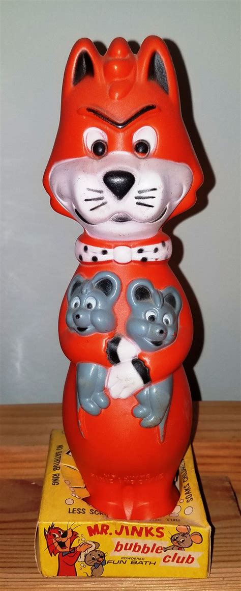 Mr Jinks Pixie And Dixie Powder Bubble Bath Container Ideal Toys