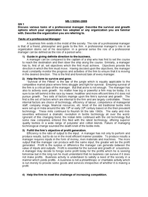 Ms 1 Assignment Solution Pdf Leadership Motivation