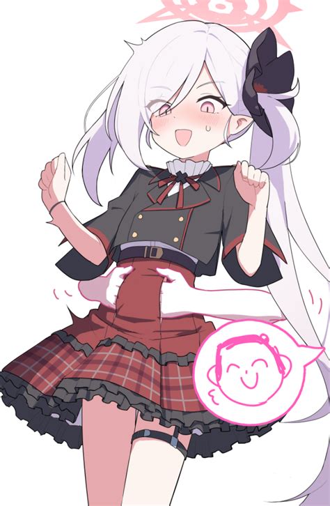 Sensei Doodle Sensei And Mutsuki Blue Archive Drawn By Millet Pepper Danbooru