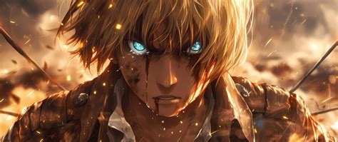 Armin Arlert Wallpaper 4k Ai Art Attack On Titan 5k