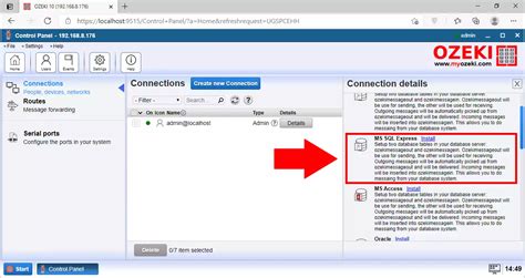 How To Setup Sql Express Database Connection