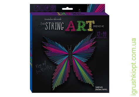 Купить набор из ниток «string art» укр, dankotoys оптом в Украине ...