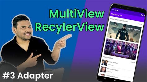 recyclerview with multiple view types 3 recyclerviewadapter
