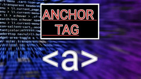 anchor tag in html styling links in css youtube