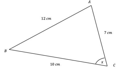 Cosine Rule Worksheets Questions And Revision MME