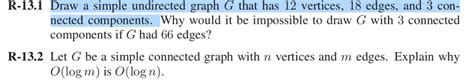 solved r 13 1 draw a simple undirected graph g that has 12
