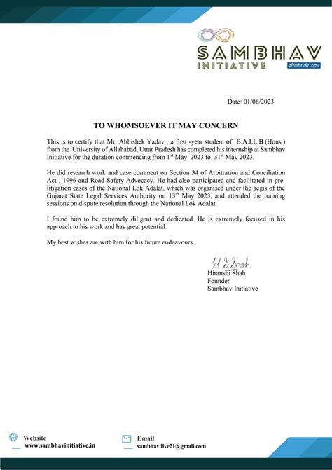 Abhishek Yadav On Linkedin Legaladvocacy Diverseexperience Grateful Futureopportunities