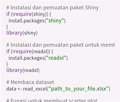 Instalasi Dan Pemuatan Paket Shiny If Require StudyX