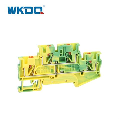 China Cheap Ground Double Lever Terminal Block Suppliers Manufacturers Factory Direct