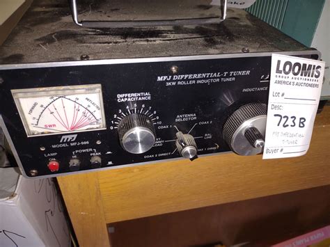 Mfj 986 Differential T Tuner 3kw Roller Inductor Tuner