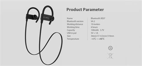 Infinix Sports Bluetooth Earphone Headset Noise Canceling Good Sound Quality Xe