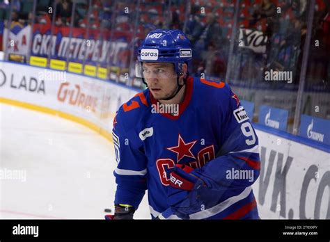 Ska Hockey Club Player Valentin Zykov 90 Seen In Action During The