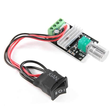 DC V A PWM DC Regulator Speed Electric Motor Controller With Switch Function Daraz Com Bd