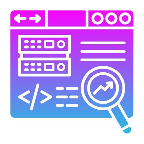 Premium Vector Analysis Icon