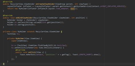 Recyclerview 点击item问题 Csdn社区